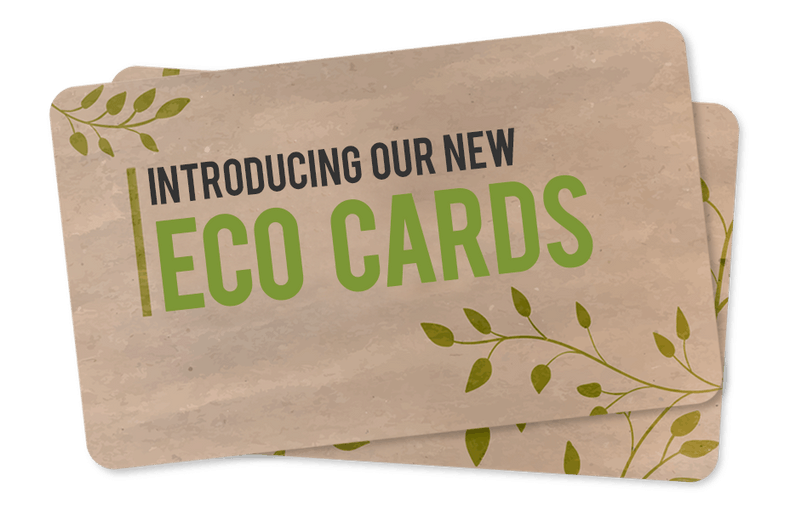 Introducing Our New Eco Cards | The Plastic Card People