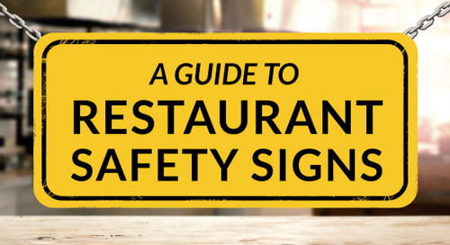 A Guide To Restaurant Safety Signs
