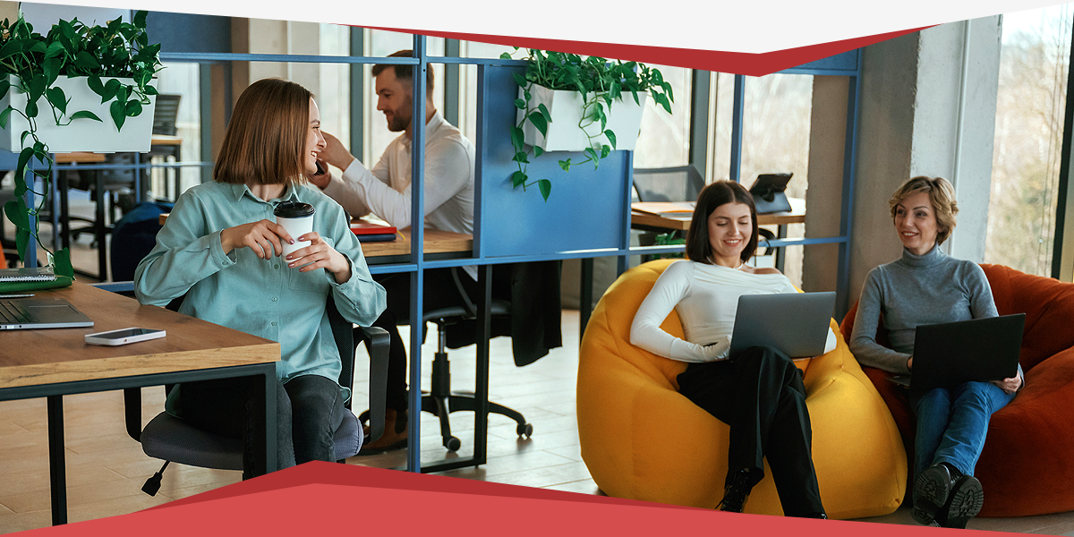 How Office Colours Impact Productivity & Well-Being