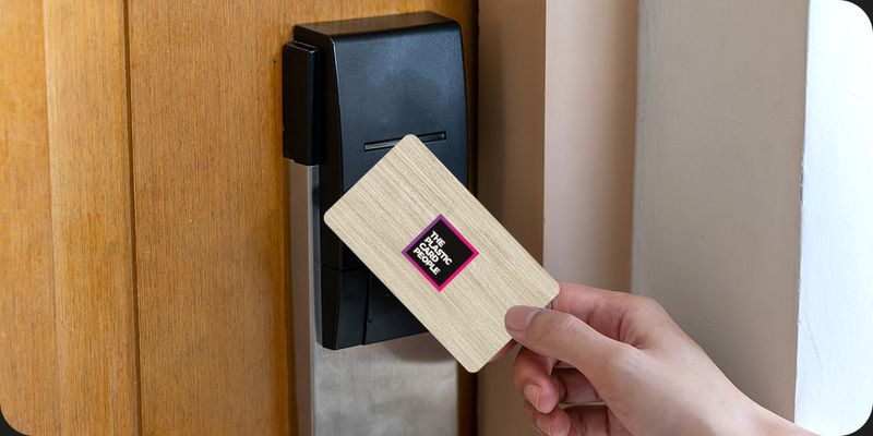 Discover Wooden Hotel Key Cards | The Plastic Card People