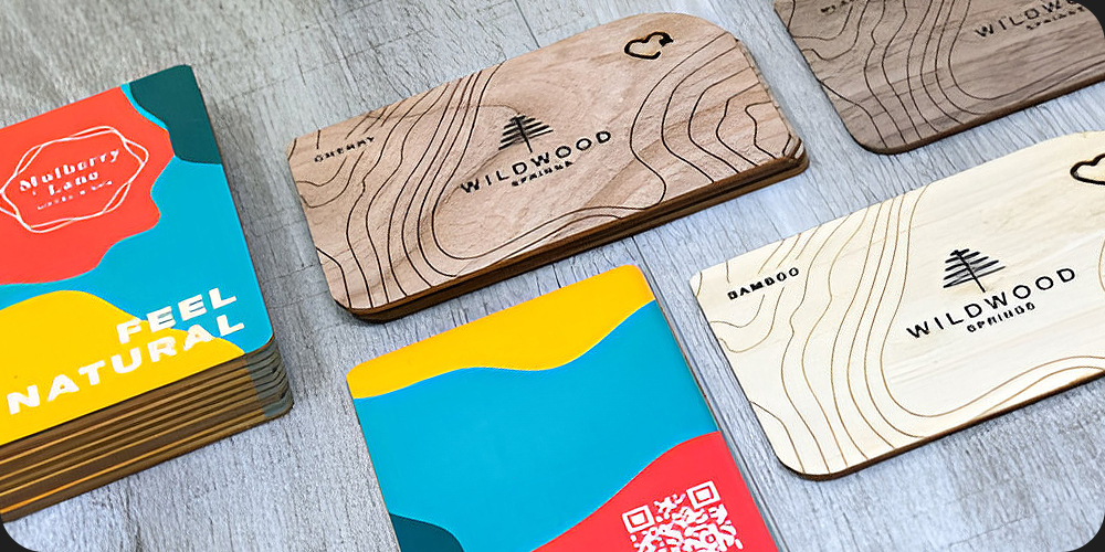 A Guide To Custom Wooden Business Cards | The Plastic Card People