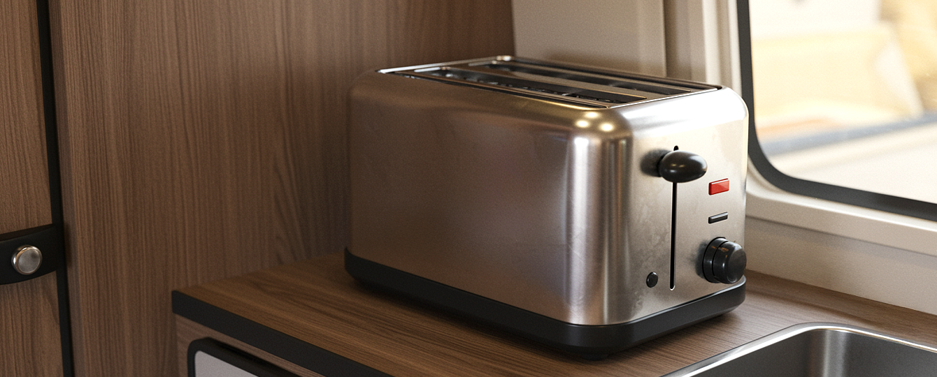 Do You Need a Low-Wattage Kettle and Toaster for a Caravan or Motorhome?