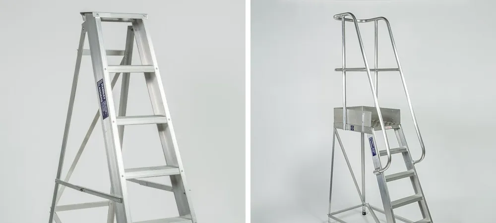 Platform Ladders vs Step Ladders: What’s the Difference?
