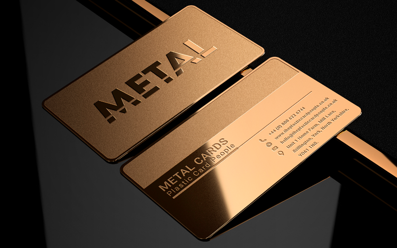 The Ultimate Guide To Metal Business Cards | The Plastic Card People